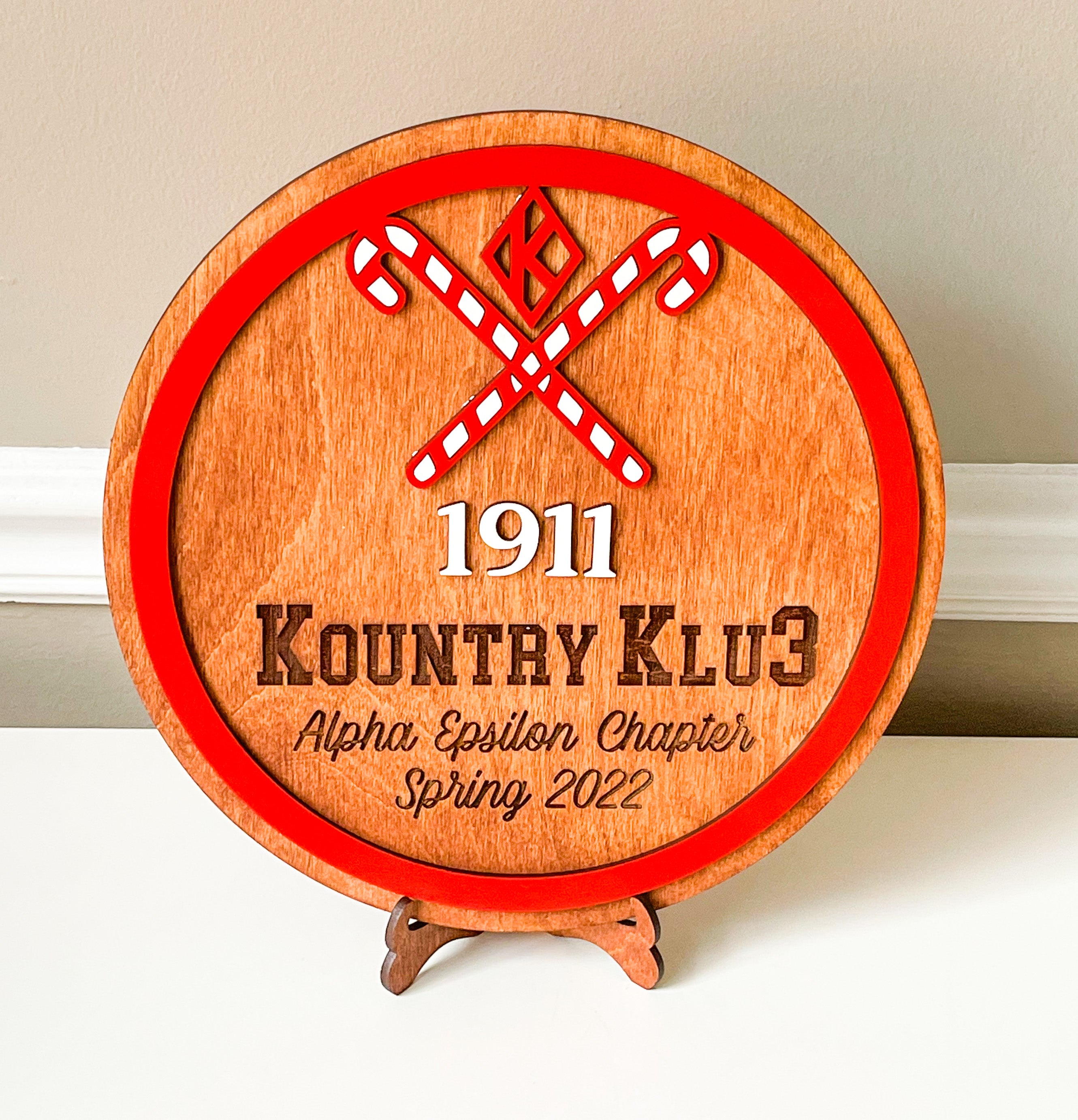 Fraternity Crossing Sign – Fifty Fifty Customs